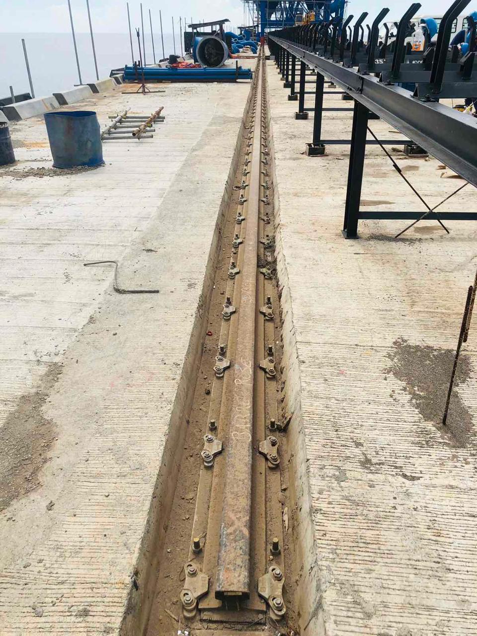 Rail Welding and Installation at Oro Cement - MLION Corporation